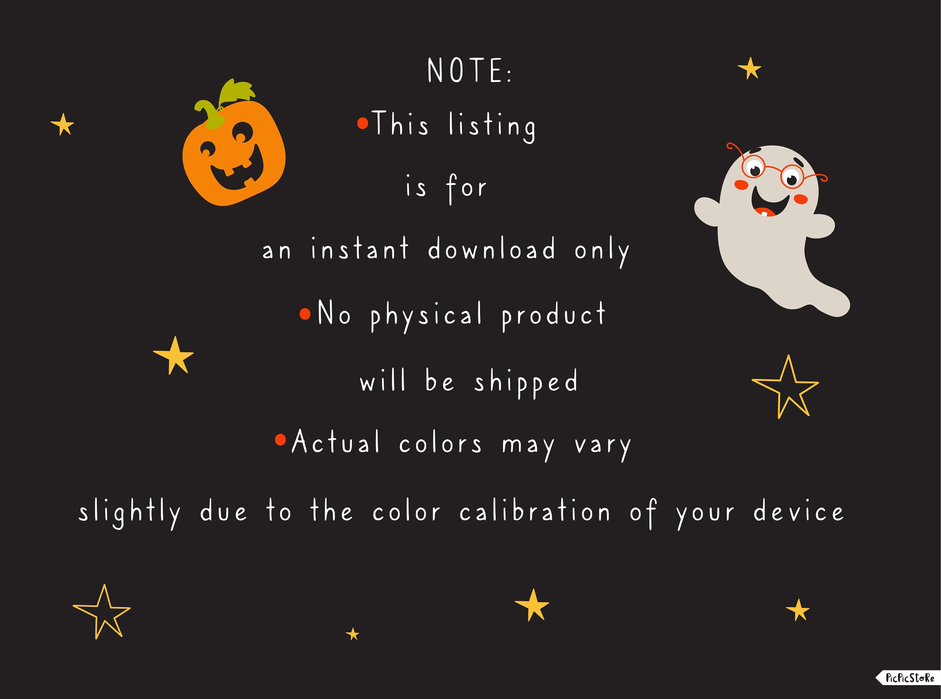 Happy Halloween Digital Clipart Set Spooky Collection of - Etsy