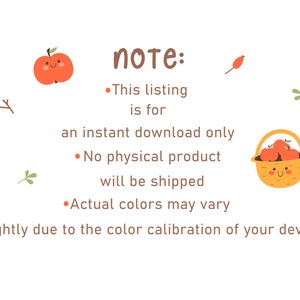 Fall PNG Clipart Bundle, Cute Character Design - Pumpkin PNG, Acorn ...
