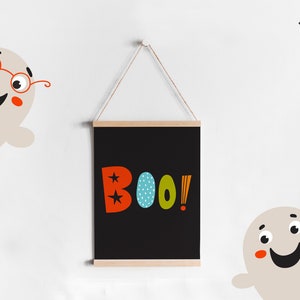 Spooky Halloween Clip Art Set, Witch Hat, Witch, Black Cat, Ghost, Bat ...