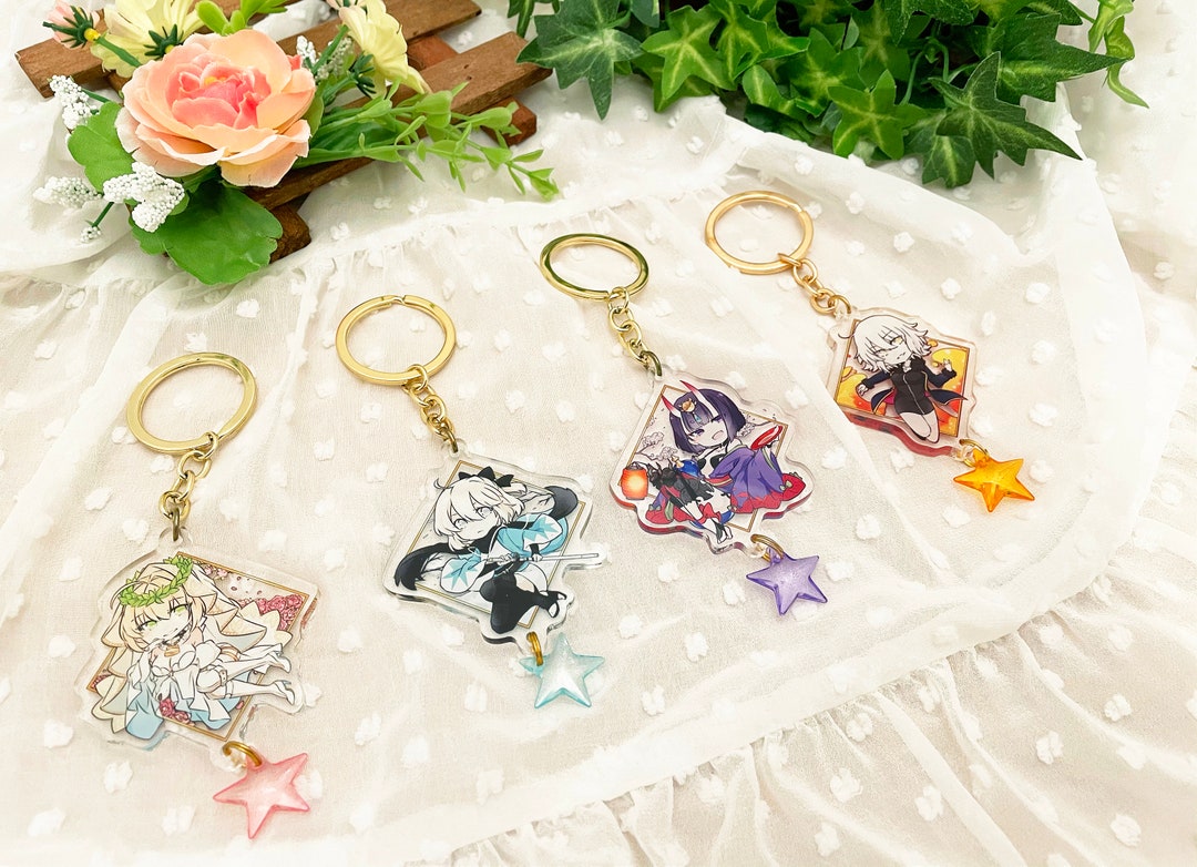 Fate Grand Order Keychains/charms - Etsy