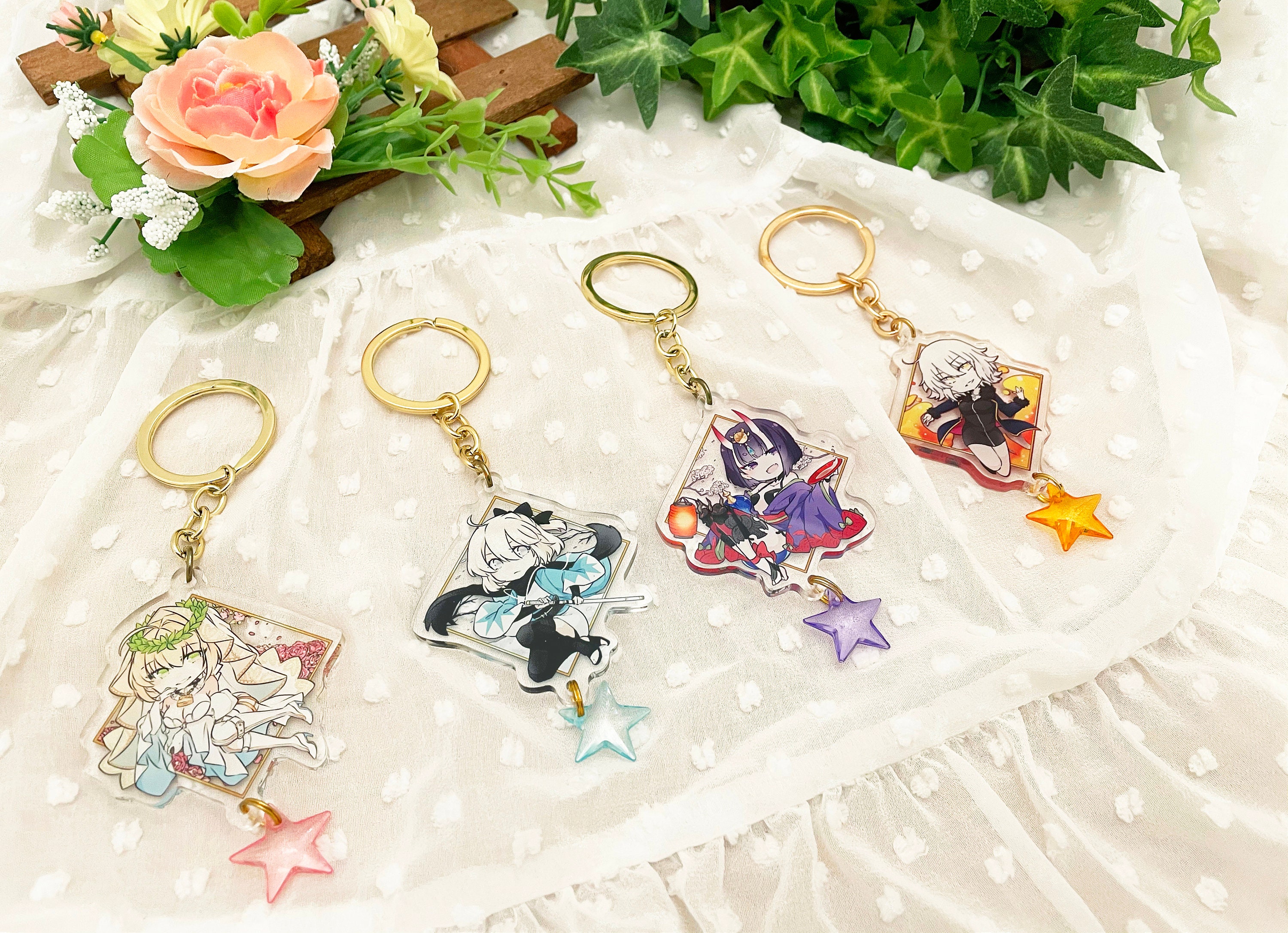Fate Grand Order Keychains/charms - Etsy