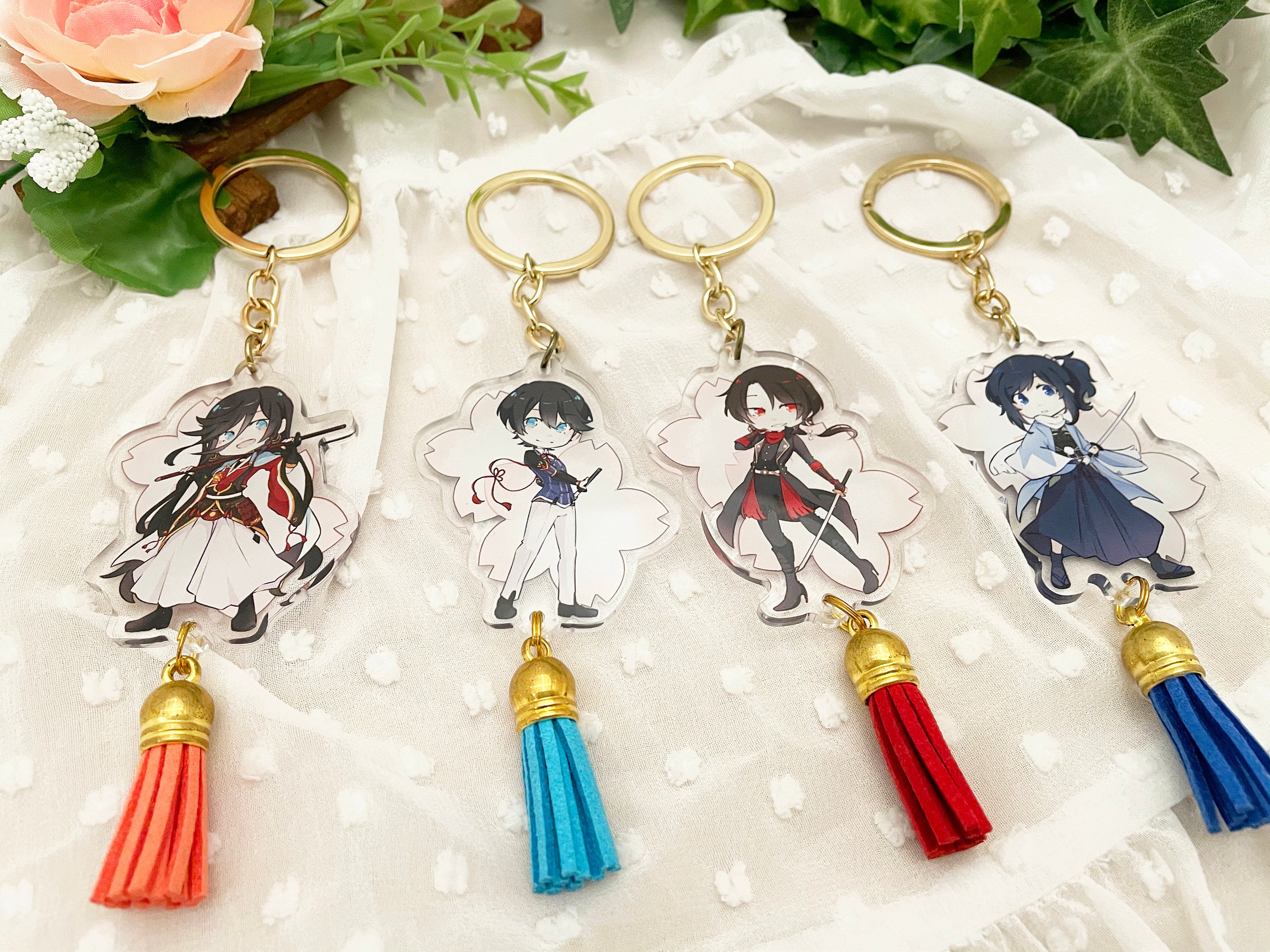 Touken Ranbu Keychains/charms - Etsy