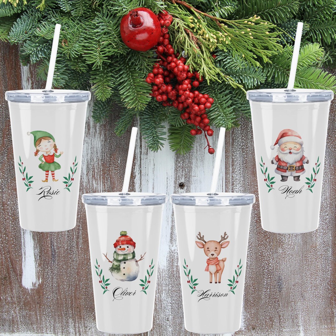 Personalized Christmas Cup, Kids Xmas Cup, Personalized Kids Cup ...