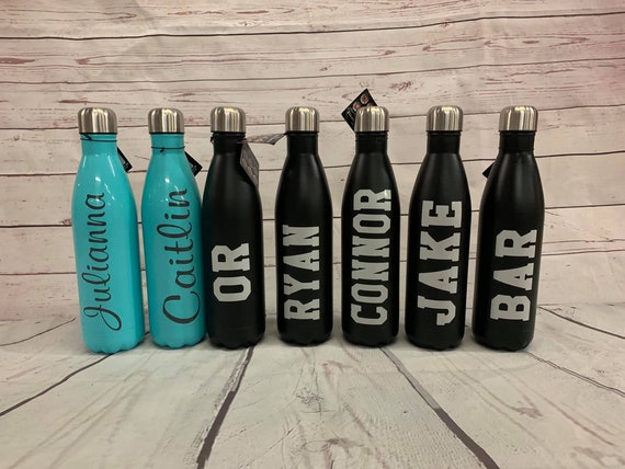 Personalized Decal for Water Bottles Customize Your Own | Etsy