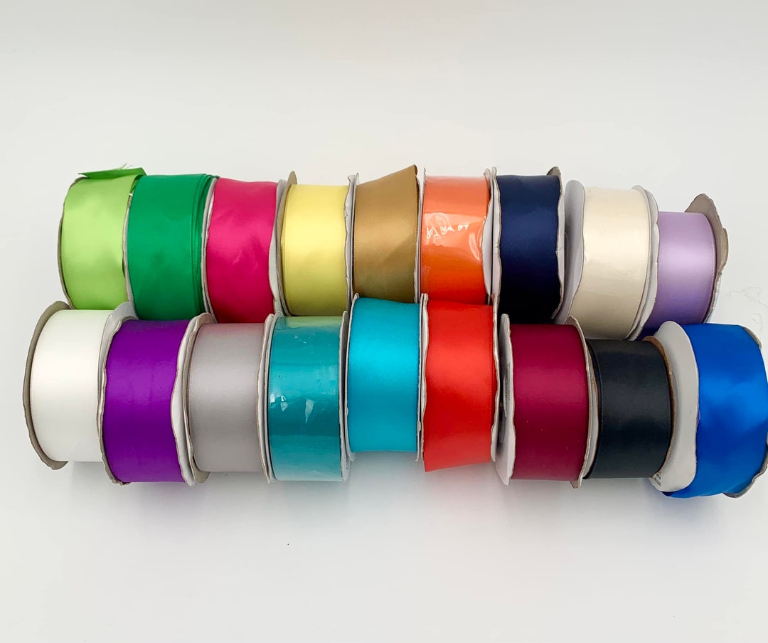 1.5 Bridal Soft Satin Ribbon, Silky Ribbon for Wedding, Gift Wrap ...
