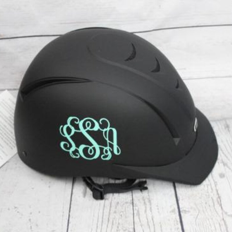 Helmet Monogram - Etsy