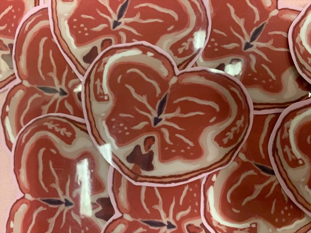 MEAT HEART ~ Weirdcore Creepy Cute Vinyl Sticker - Etsy
