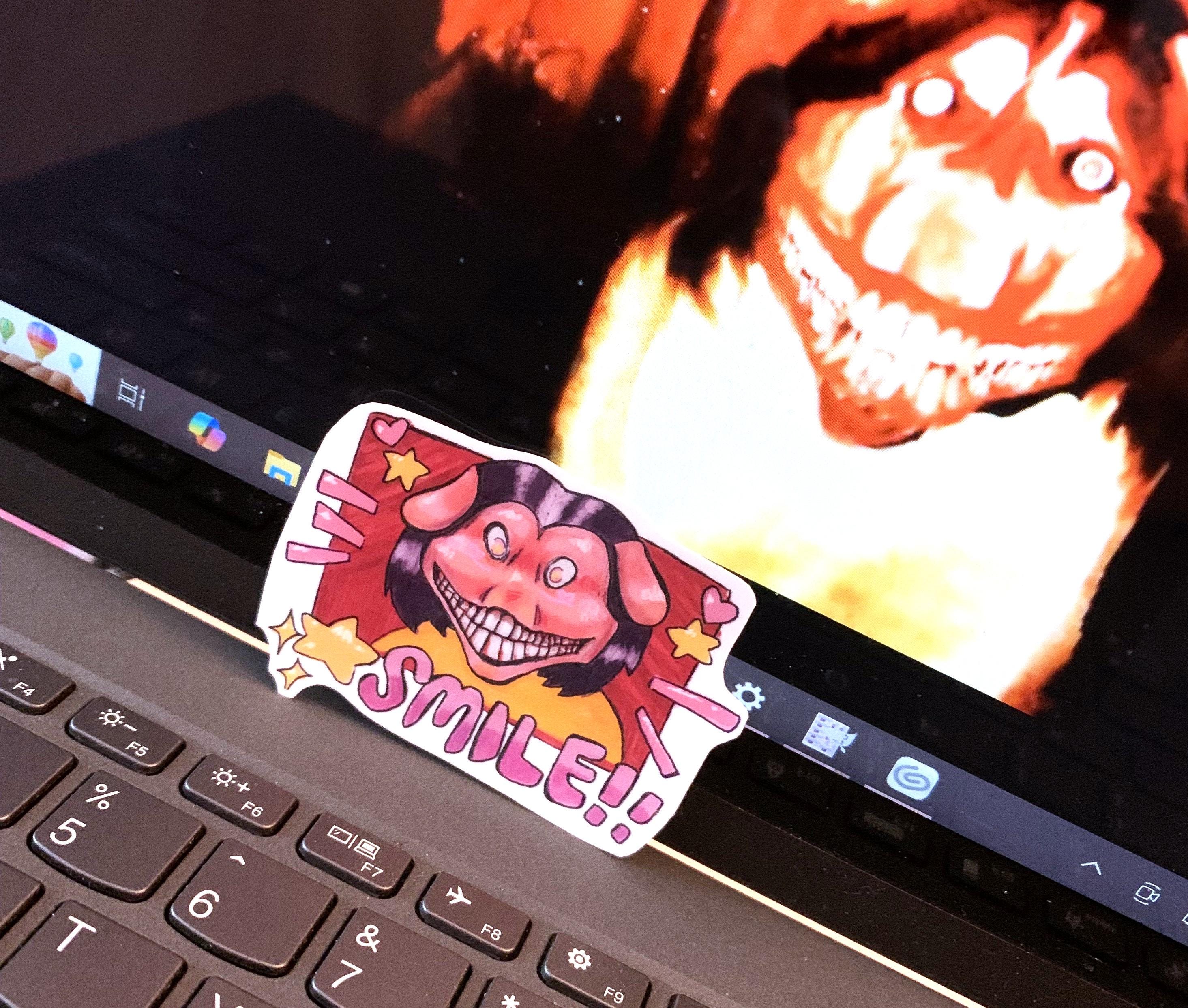 Smile Dog Vinyl Sticker ~ Creepy-cute Internet Horror / Creepypasta ...