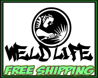 Weld Life Sticker | Etsy