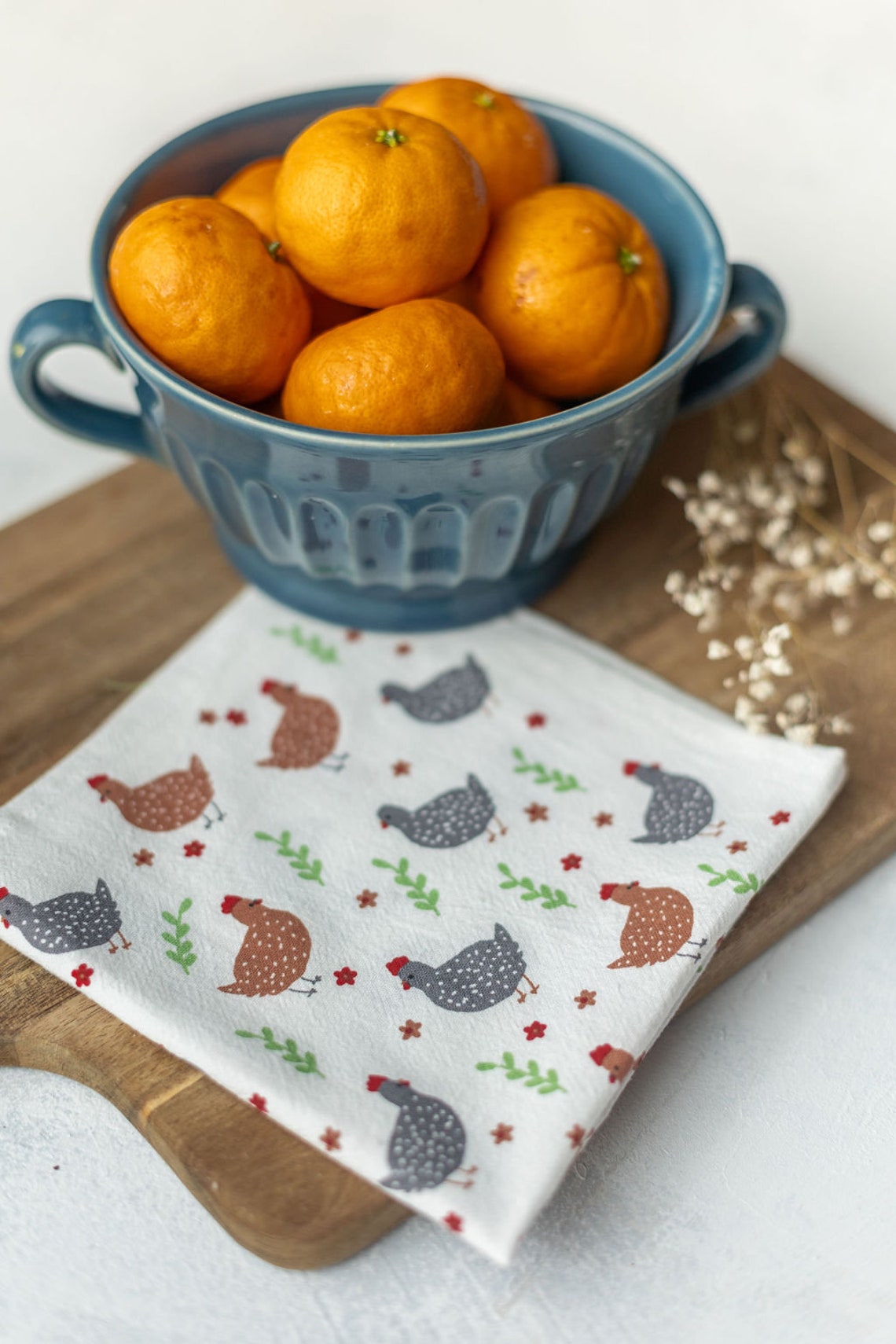 Gift for Chicken Lover Reusable Napkins Cocktail Napkins Cloth Napkins ...