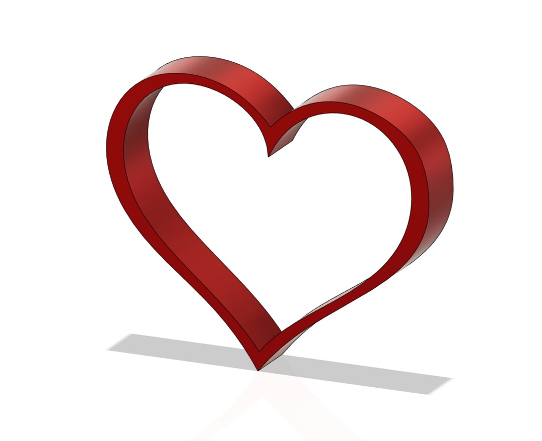 Cuore 3d File Stl - Etsy