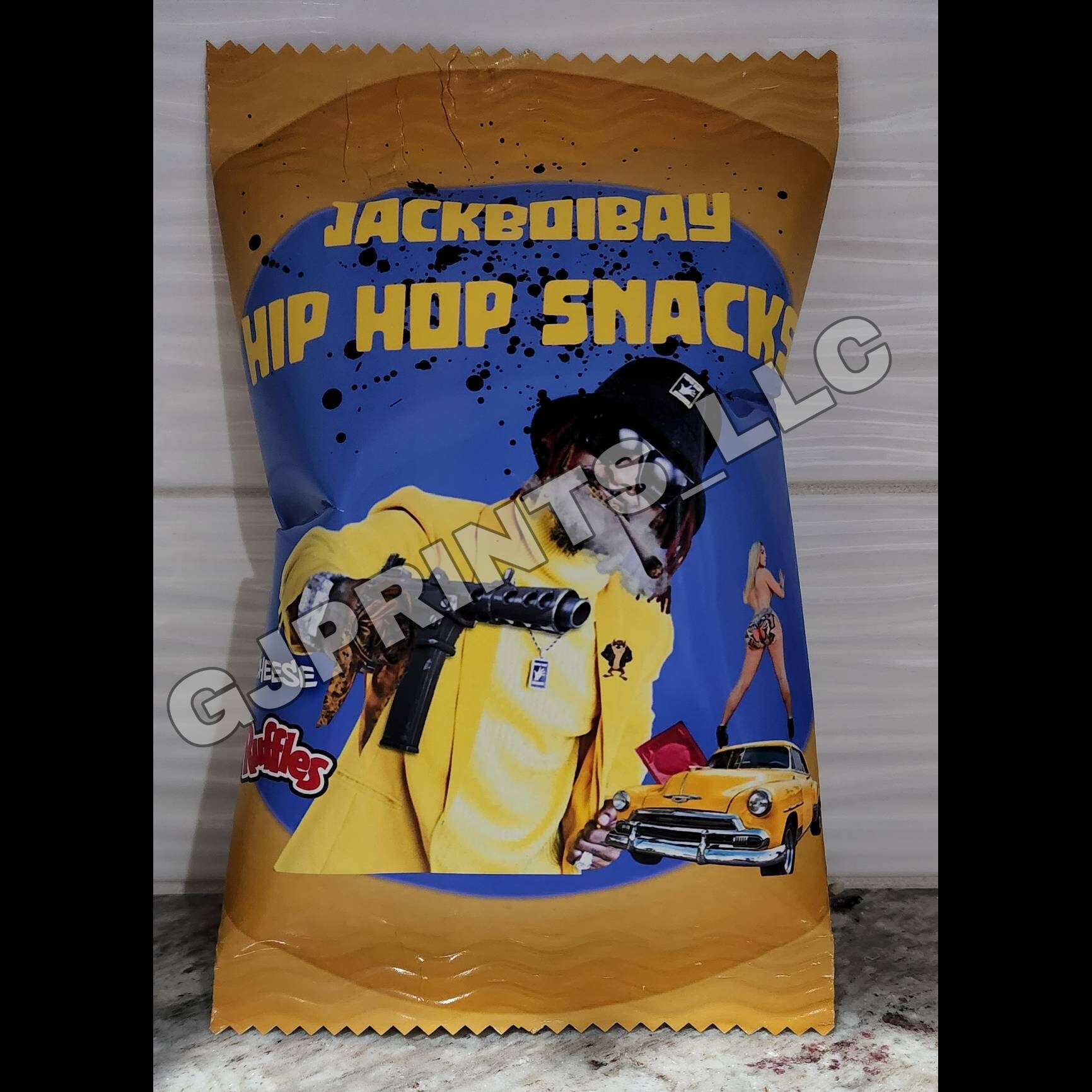 Customized Chip Bag - Etsy