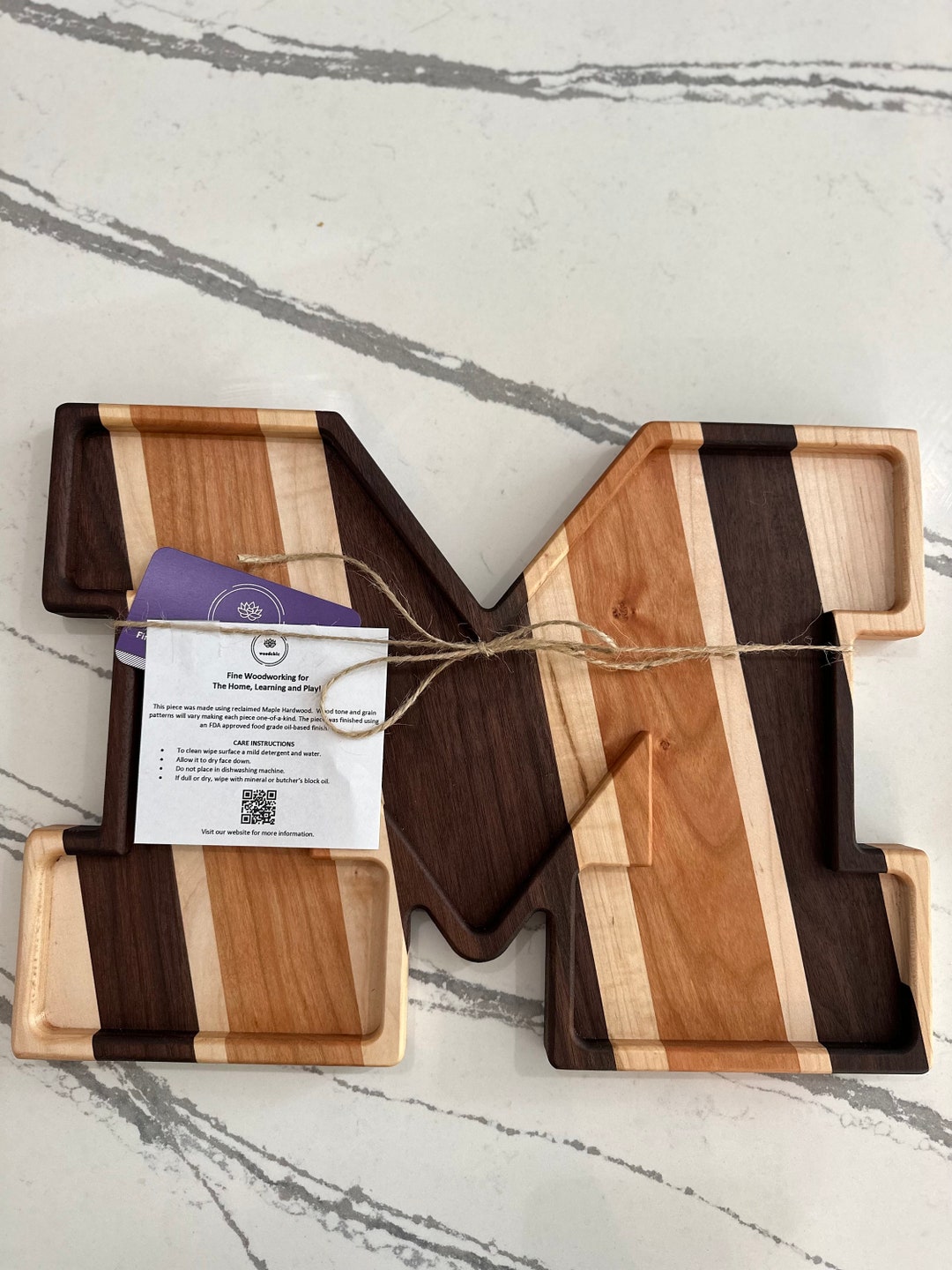 University of Michigan Catch All Tray Fun & Functional Decorative Wood ...