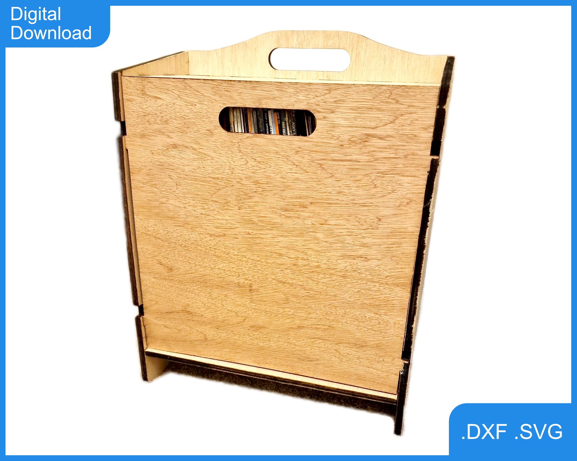 Large Vinyl Box DXF SVG Files - Etsy