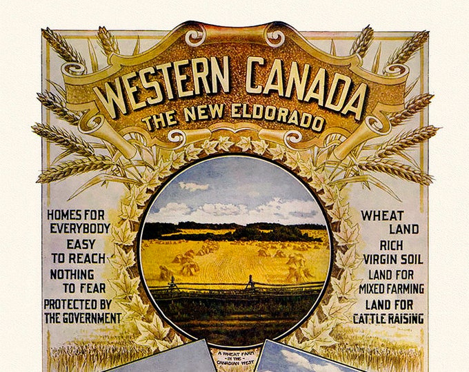 Map of Western Canada Showing the Protein Content of Red Spring Wheat ...