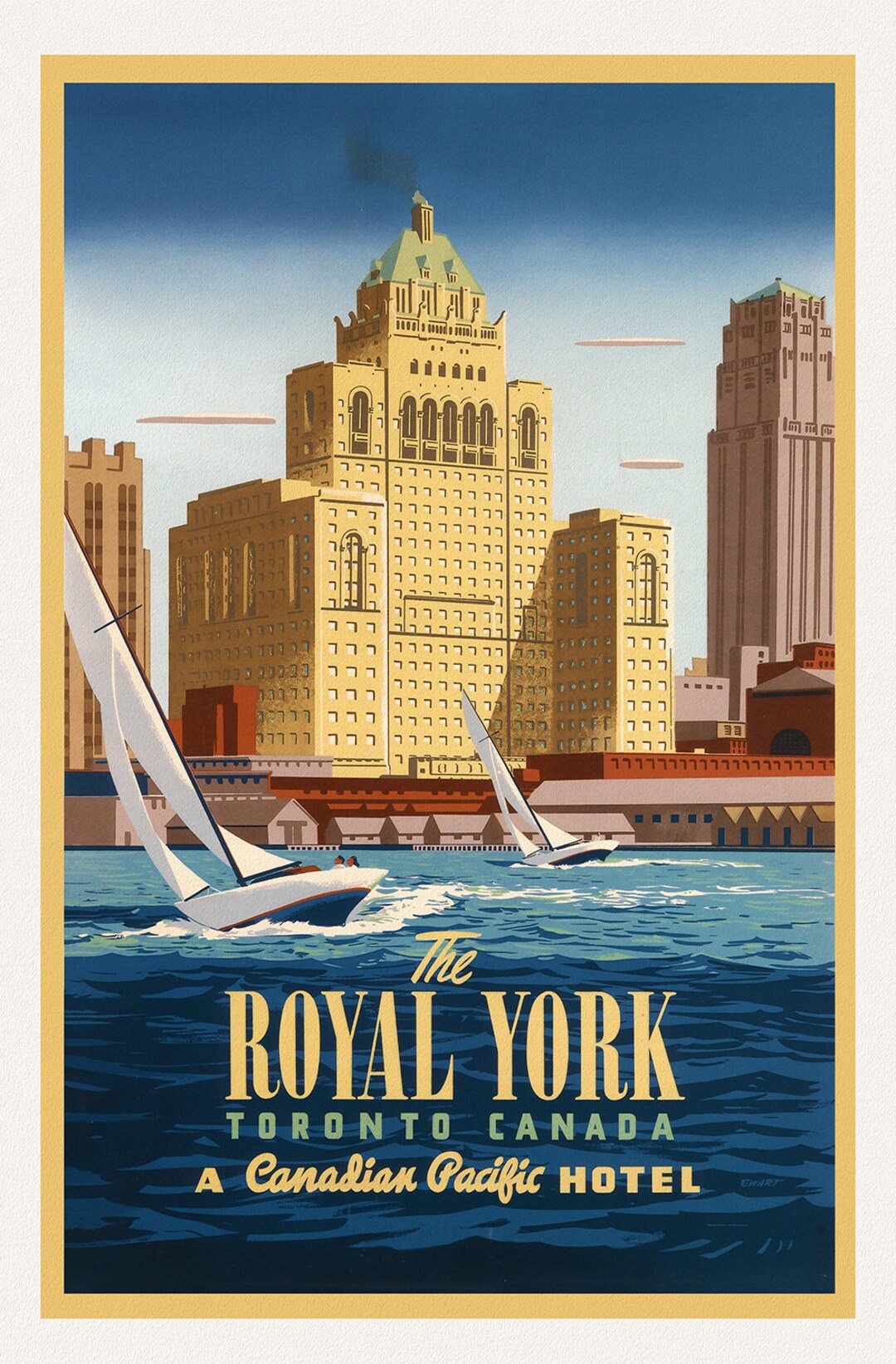 The Royal York Toronto by Canadian Pacific - Etsy