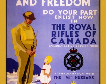 Canadian Propaganda Posters Ww1