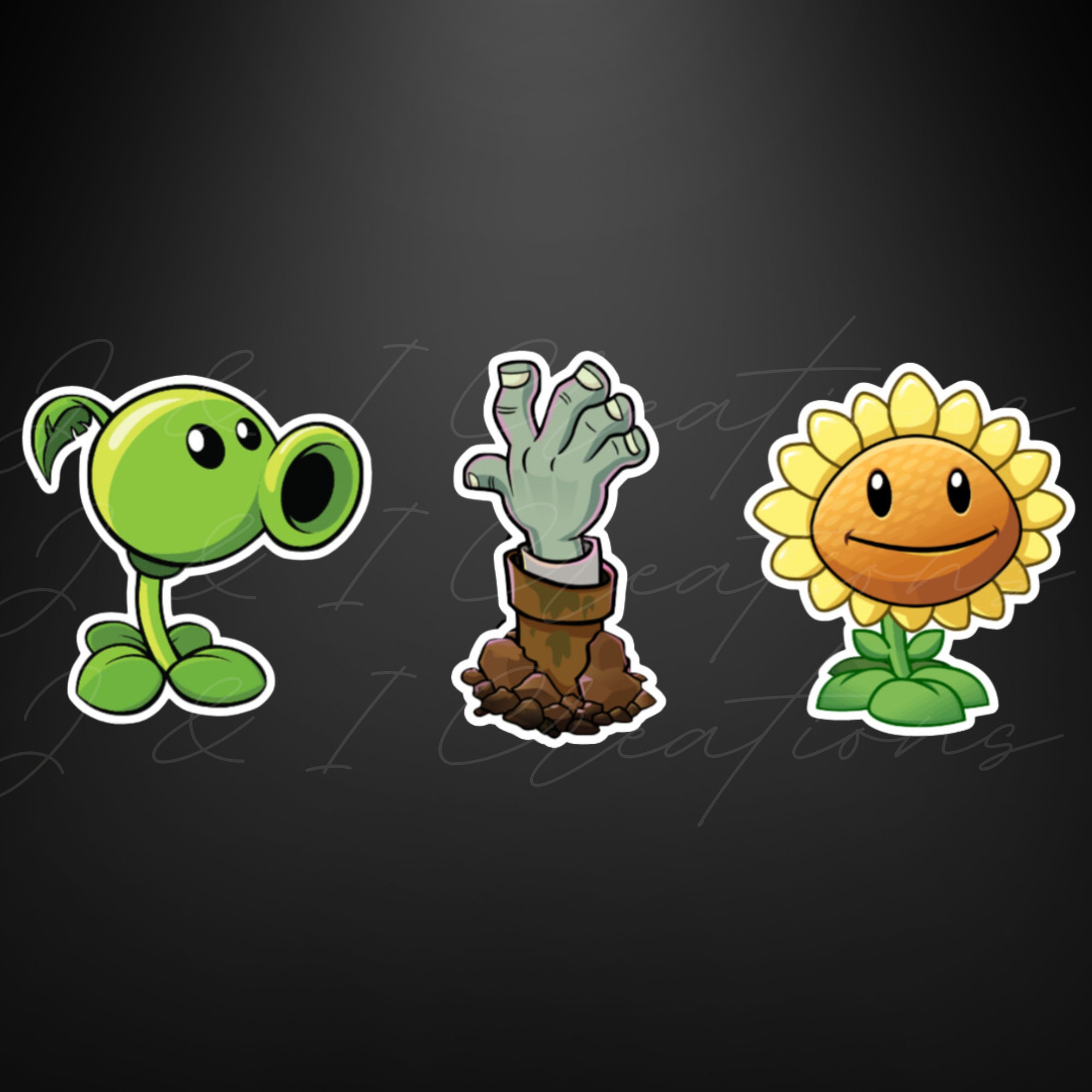 Plants Vs. Zombies Cake Topper, Custom Age, Zombie Party Decor - Etsy