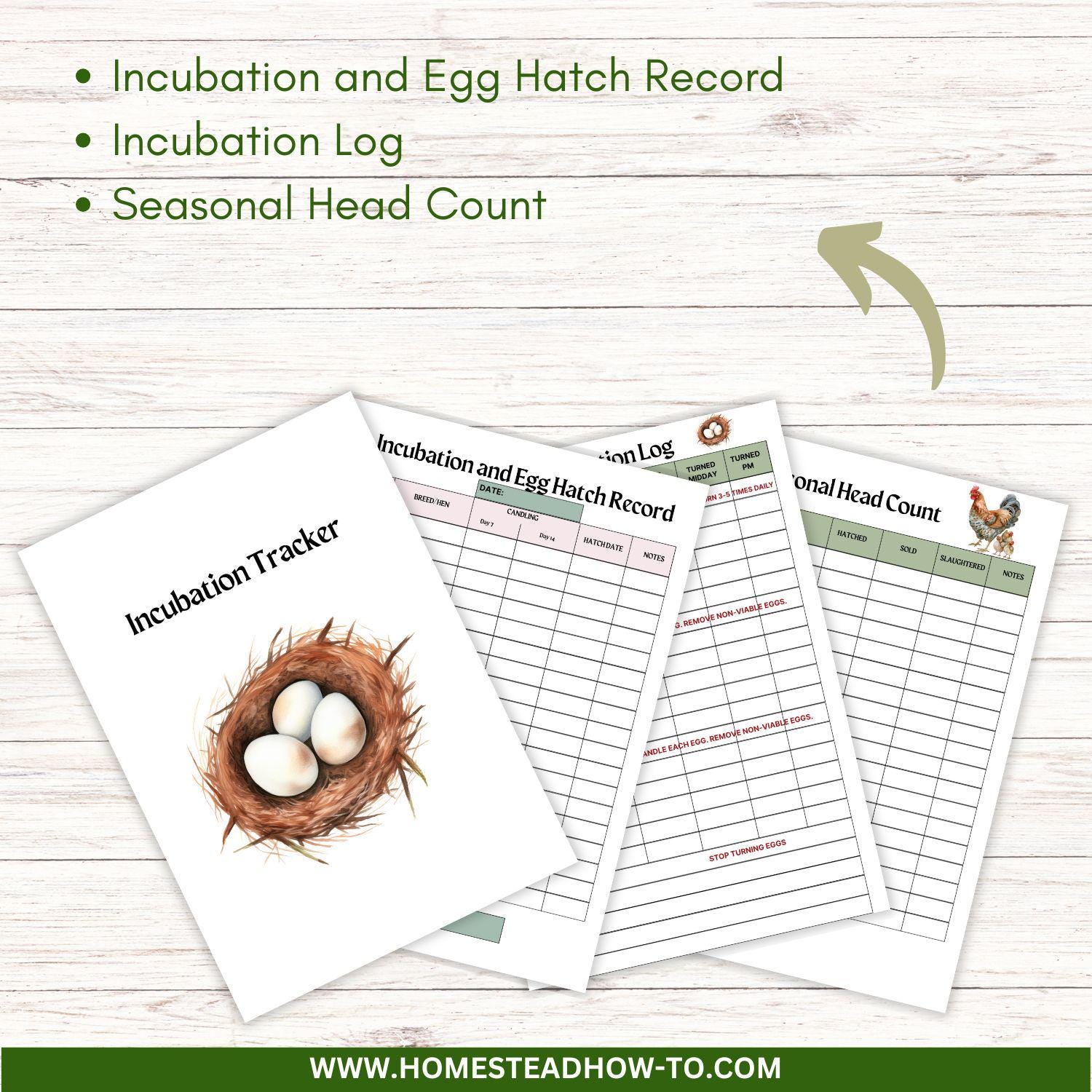 Chicken Record Keeping Log| Chicken Keeping Printables | Backyard ...