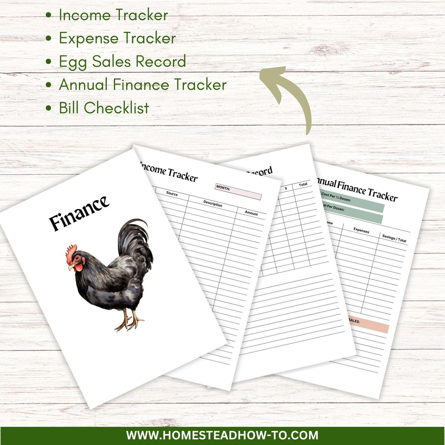 Chicken Record Keeping Log| Chicken Keeping Printables | Backyard ...