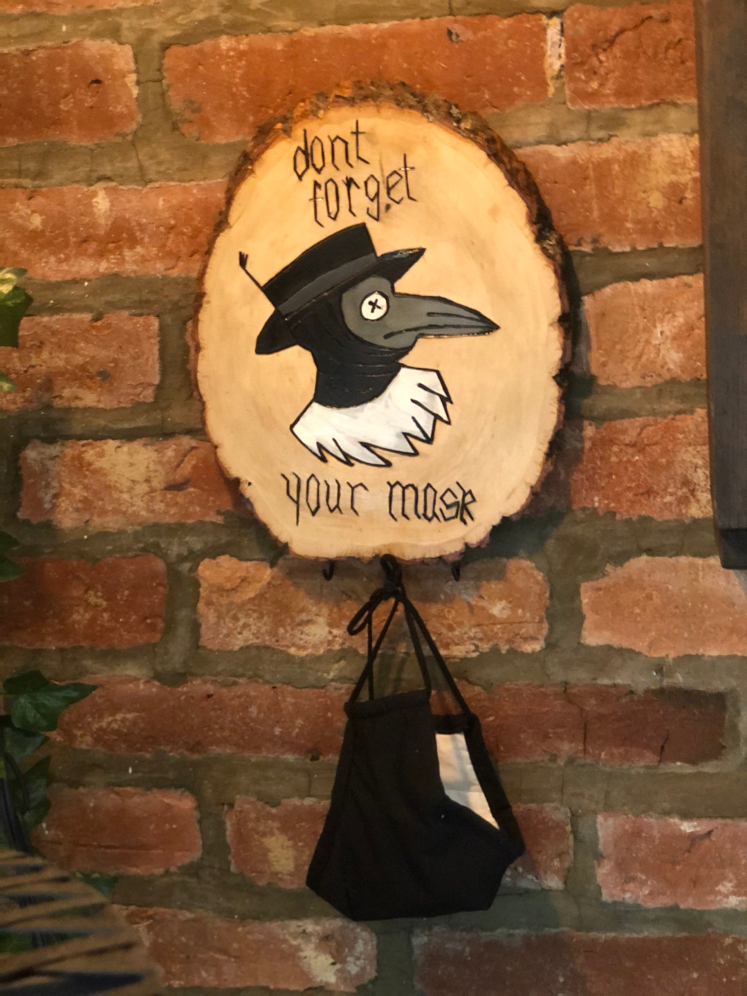 MASK WALL HANGER, Mask Holder, Organizer, Entryway Decor - Etsy