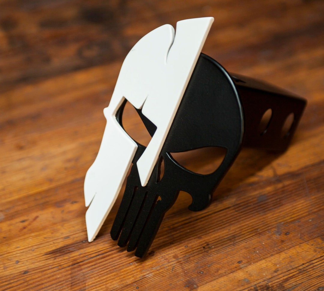 The Hybrid Warrior - Trailer Hitch Cover - Etsy
