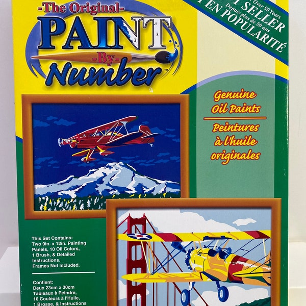 Paint by Number Kit Vintage - Etsy