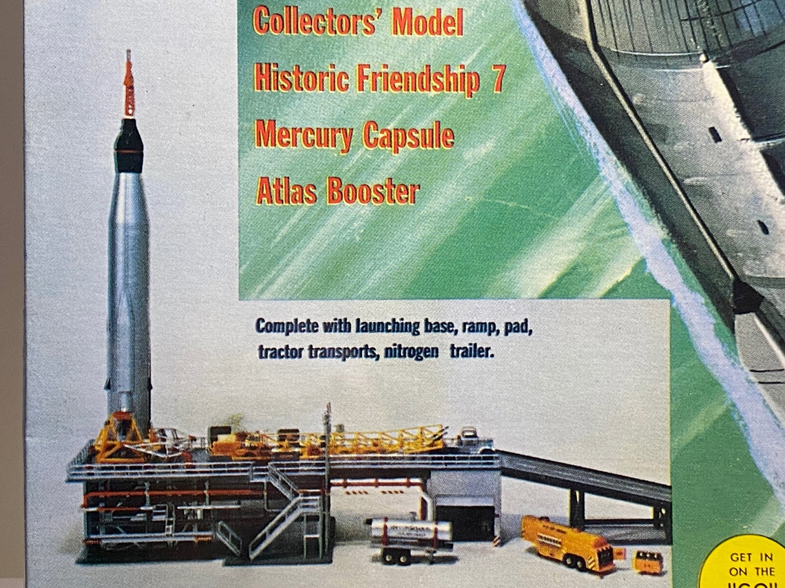 EVERYTHING IS go Collectors Model Friendship 7 Complete With Launching ...