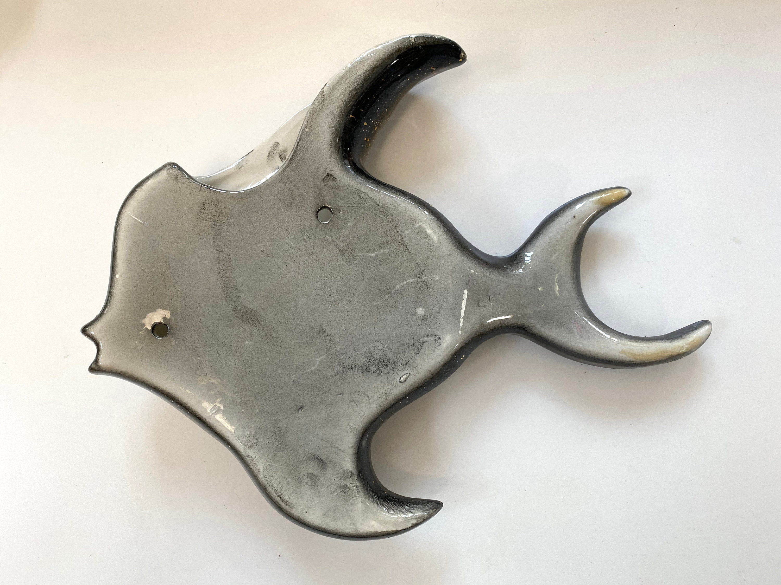 Midcentury Ceramic Fish Wall Pocket PRISTINE CONDITION - Etsy