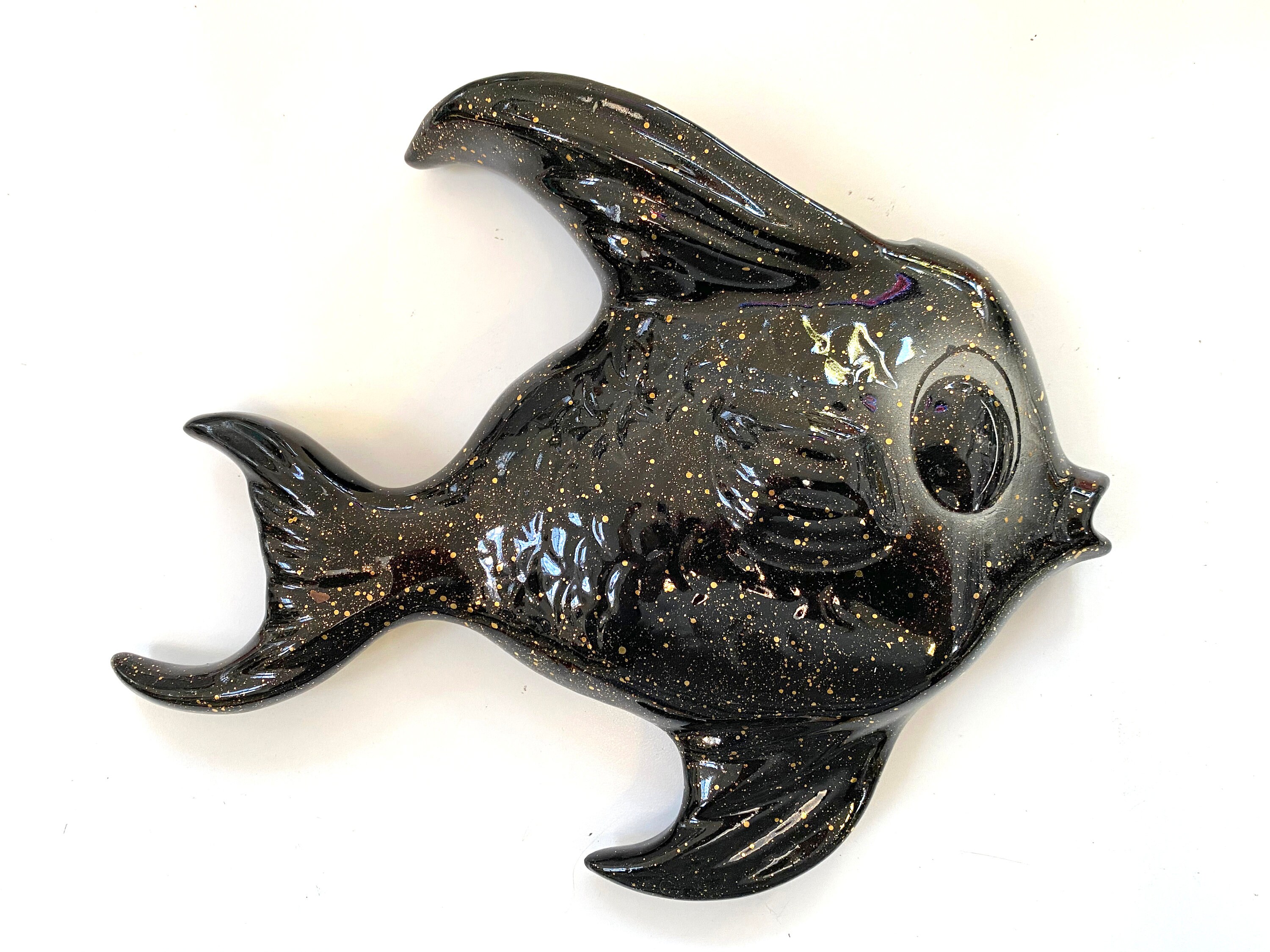 Midcentury Ceramic Fish Wall Pocket PRISTINE CONDITION - Etsy