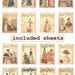 Vintage Fashion Old Magazine Covers, Authentic 1890-1910 Pages, Junk ...