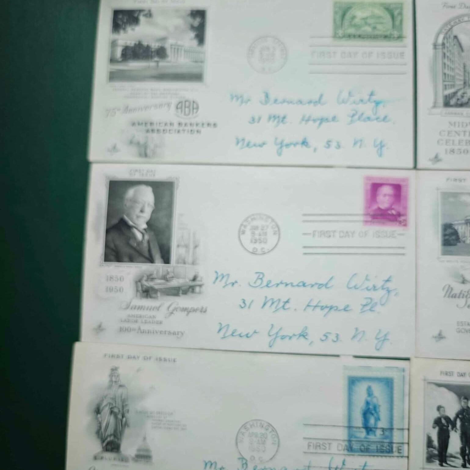 First Day of Issue 1950's Edition Lot of 11 - Etsy