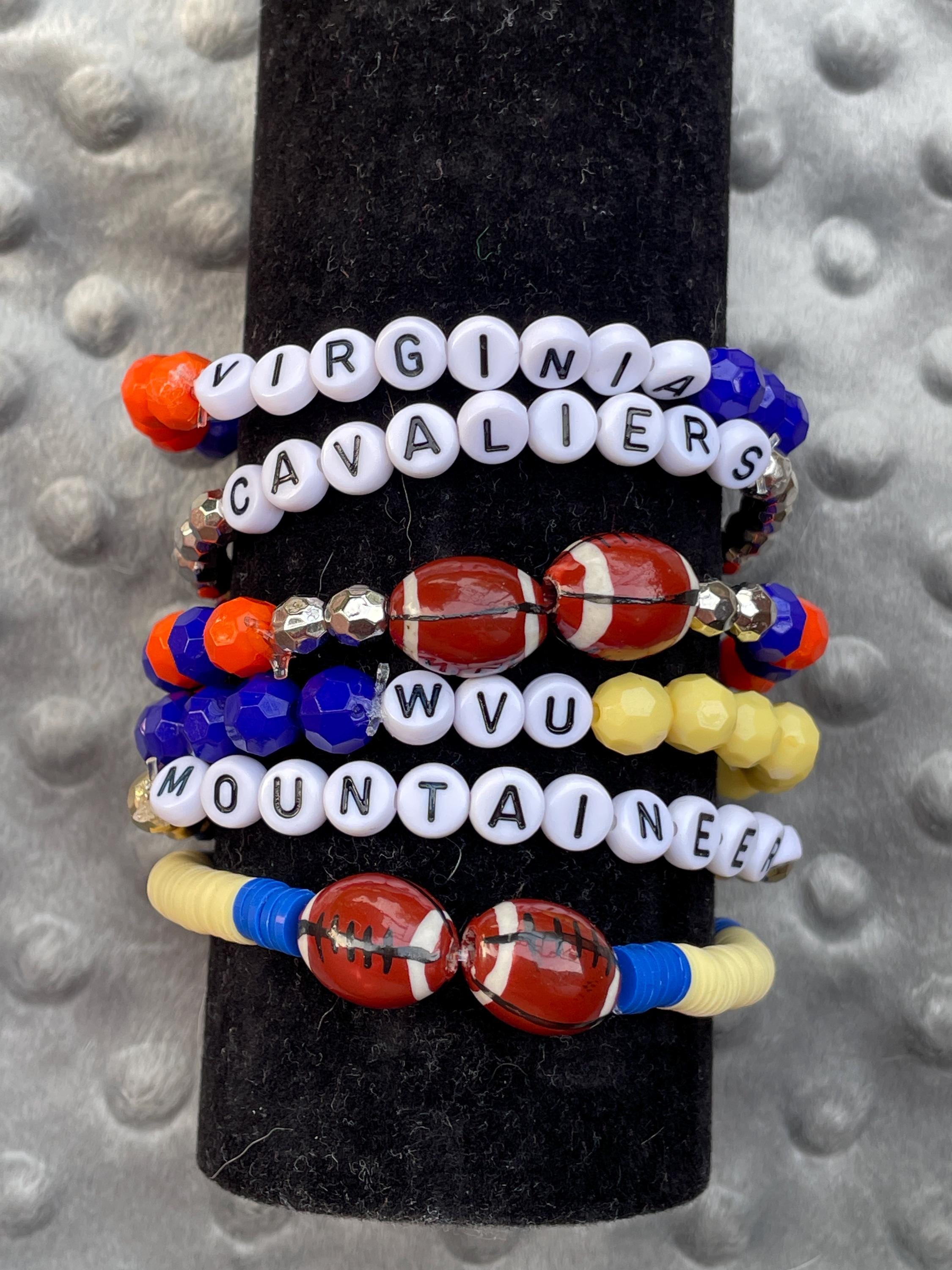 Football Teams Bracelets- Set of 3 - Etsy