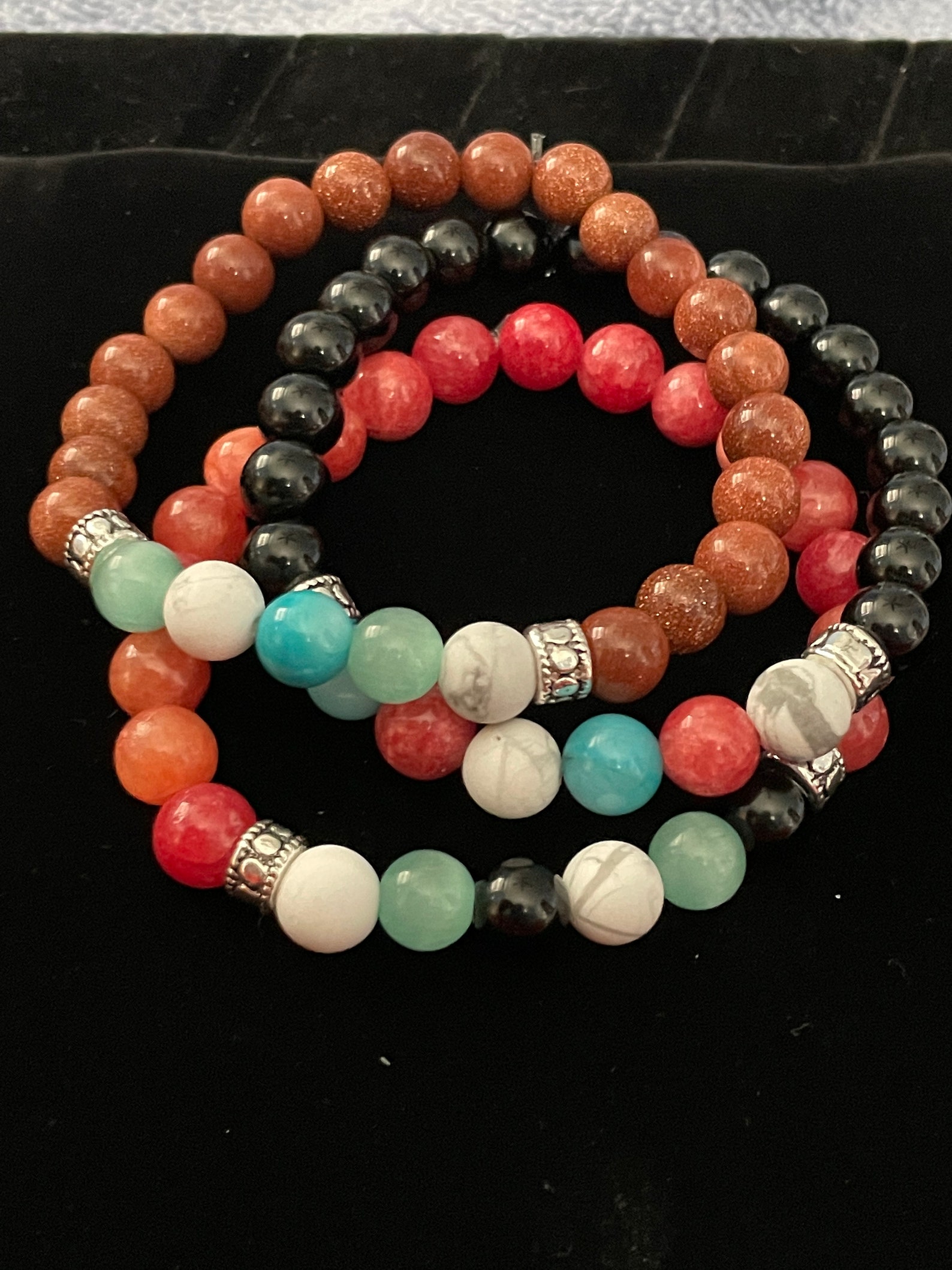 Multi Color Spacer Beaded Bracelet Womens - Etsy