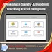 Workplace Safety & Incident Tracking Excel Template, Work Accidents ...