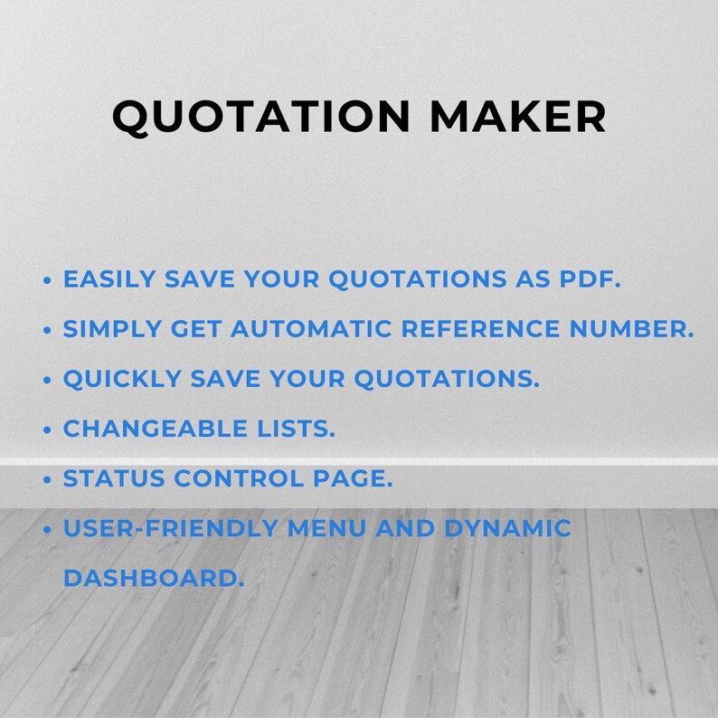 Quotation Template | Sales Template | Quotation Program | Proforma ...