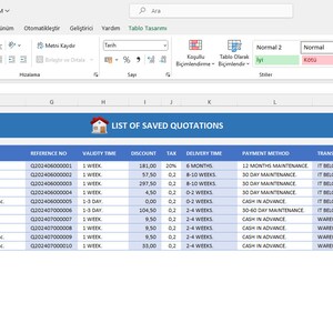 Quotation Template | Sales Template | Quotation Program | Proforma ...