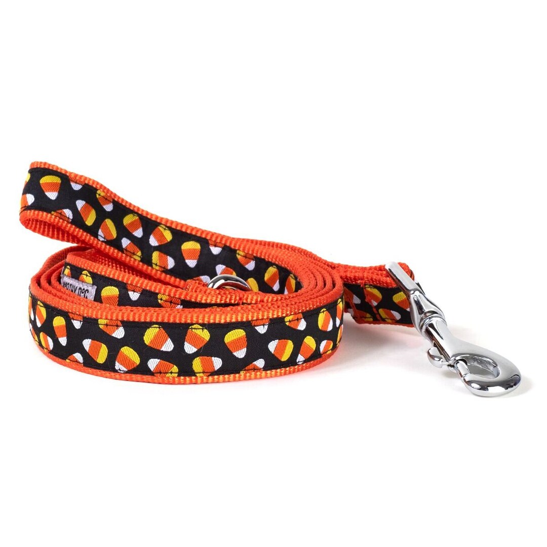 Candy Corn Collar and Leash Set - Etsy