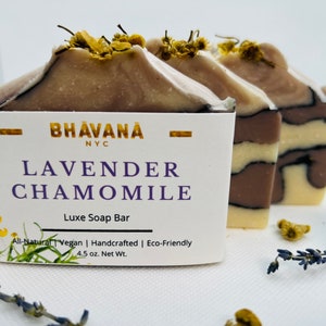Lavender Chamomile Luxe Soap Bar | All-natural | Eco-friendly | Vegan ...