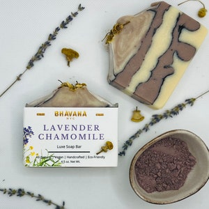 Lavender Chamomile Luxe Soap Bar | All-natural | Eco-friendly | Vegan ...