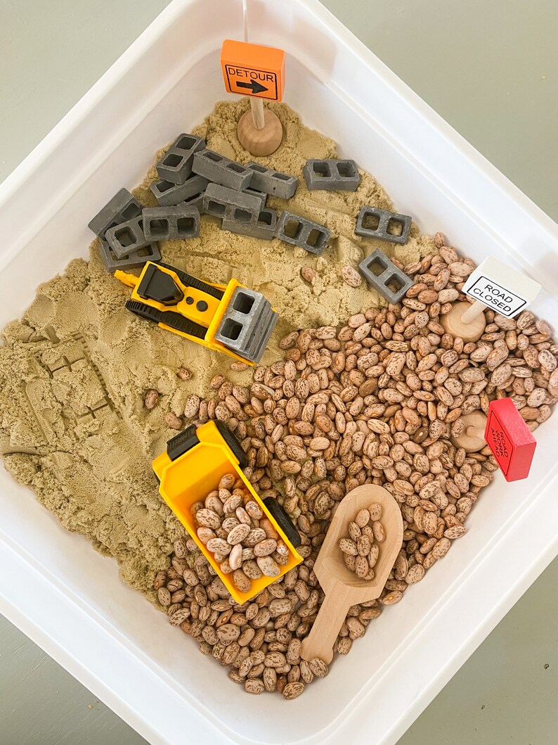 Construction Sensory Kit - Etsy