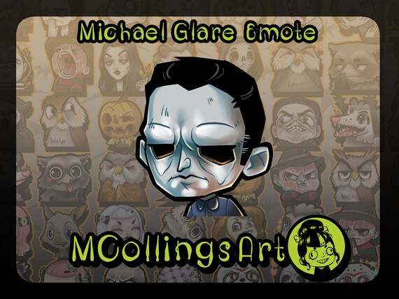 Horror Emote / Horror Emote Glare / Horror Emote Concern | Etsy