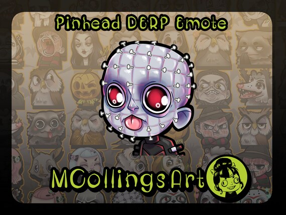 Horror Emote / Horror Emote Derp / Horror Emote Derp Single - Etsy UK