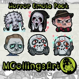 Horror Emote / Horror Emote UWU / Horror Emote Cute Single Twitch Emote ...