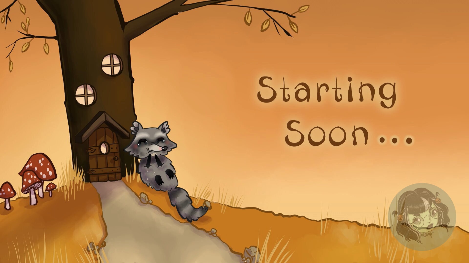 Raccoon Animated Twitch Stream Screens / Stream Scenes Set - Etsy 日本