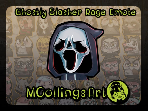 Horror Emote / Horror Emote Rage / Horror Emote Angry Single | Etsy