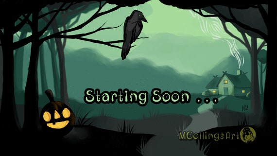 Horror Animated Twitch Stream Screens / Spooky Stream Scene | Etsy