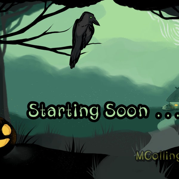 Twitch Offline Screen Horror - Etsy