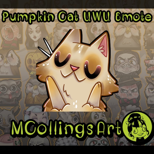Uwu Cat - Etsy