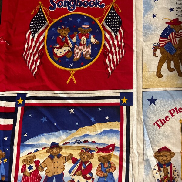 Songbook Panel Fabric - Etsy